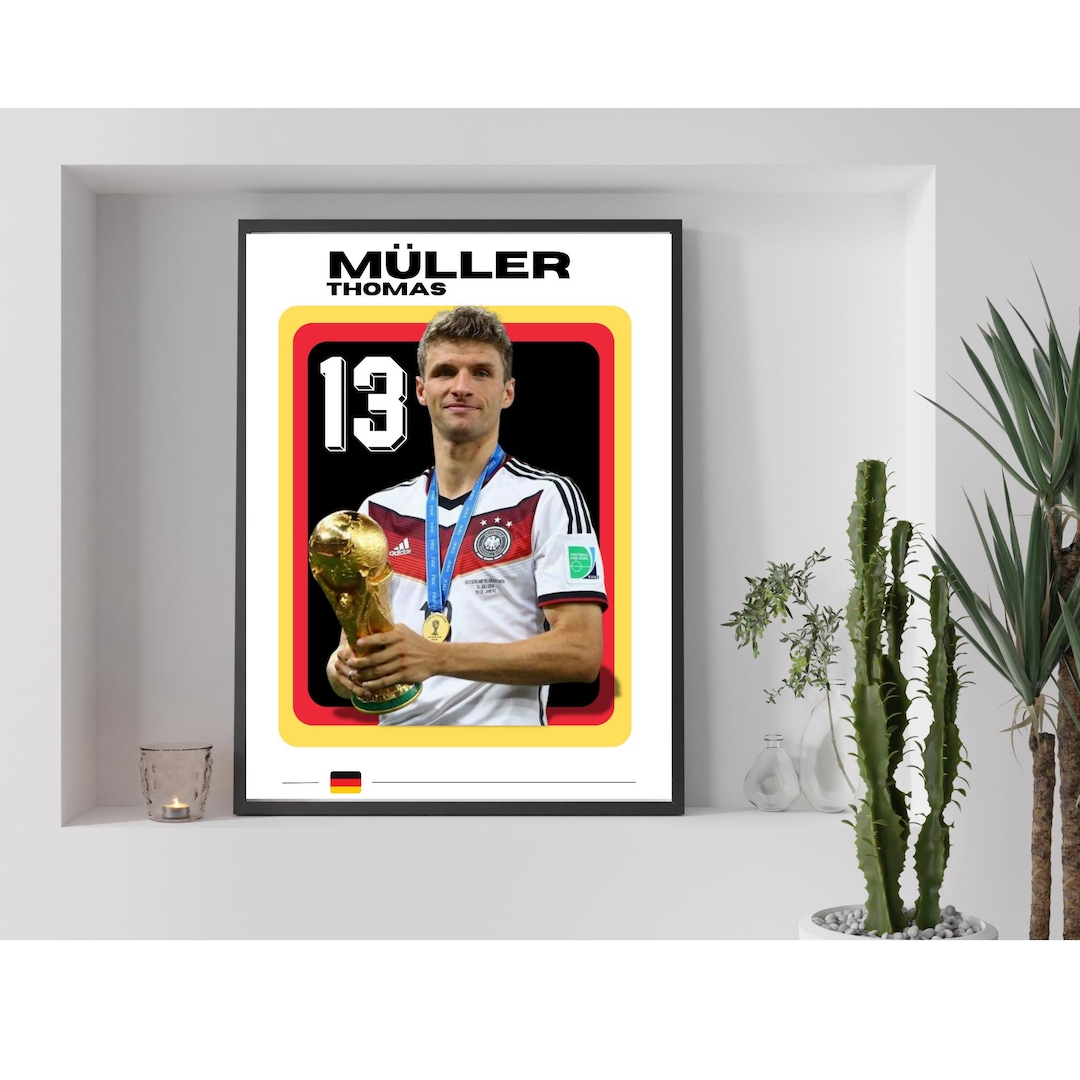 Thomas Müller Poster Decorate Your Home by Printing a Picture of Your ...