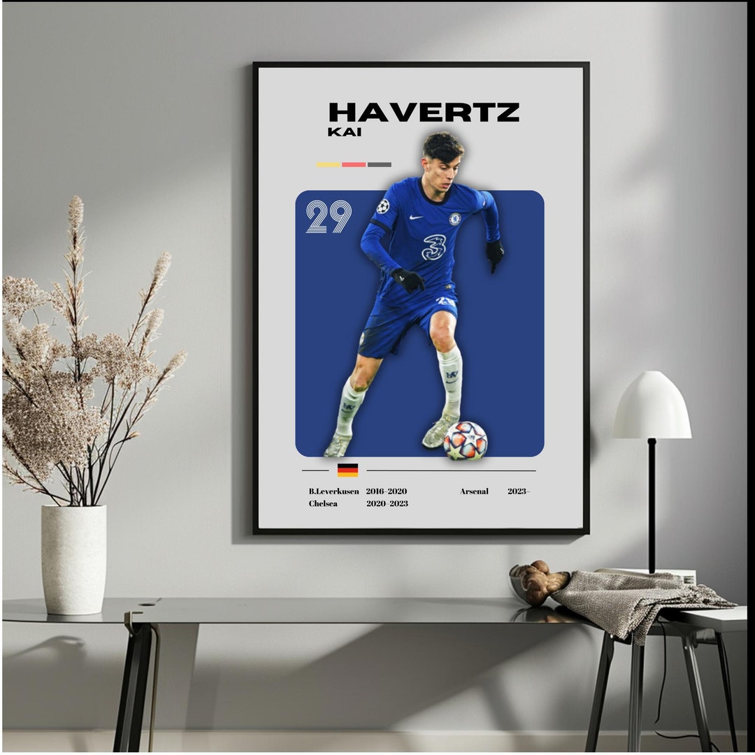 Kai Havertz Poster Decorate Your Home by Printing the Picture of Your ...