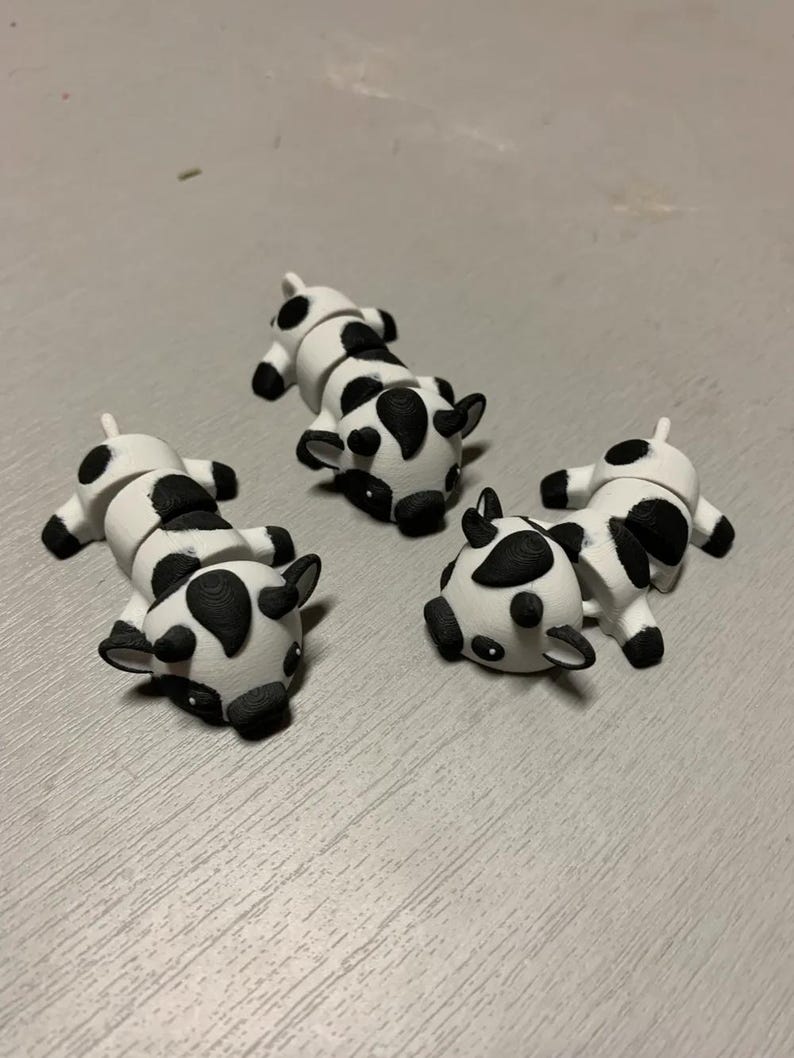 3D STL Park 3D Printing Articulated Cow, Wildlife Animal 3D STL Files ...