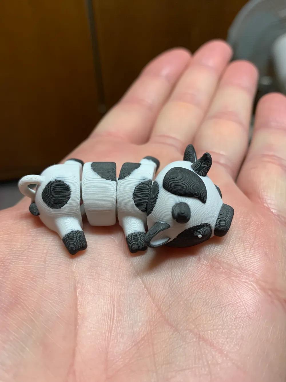 3D STL Park 3D Printing Articulated Cow, Wildlife Animal 3D STL Files ...