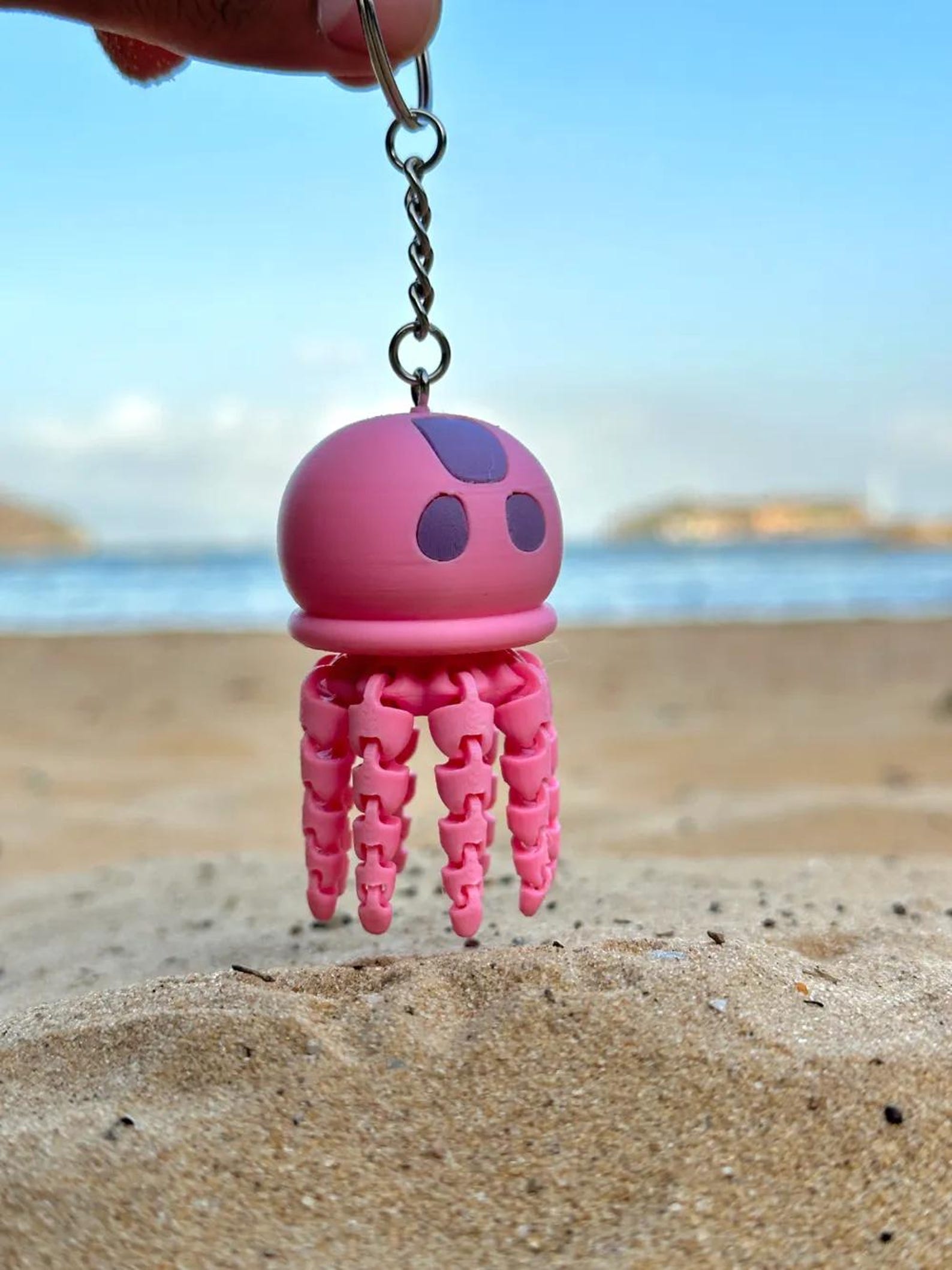 3D STL File Park Keychain Octopus, 3D Printing Statue Figure for ...