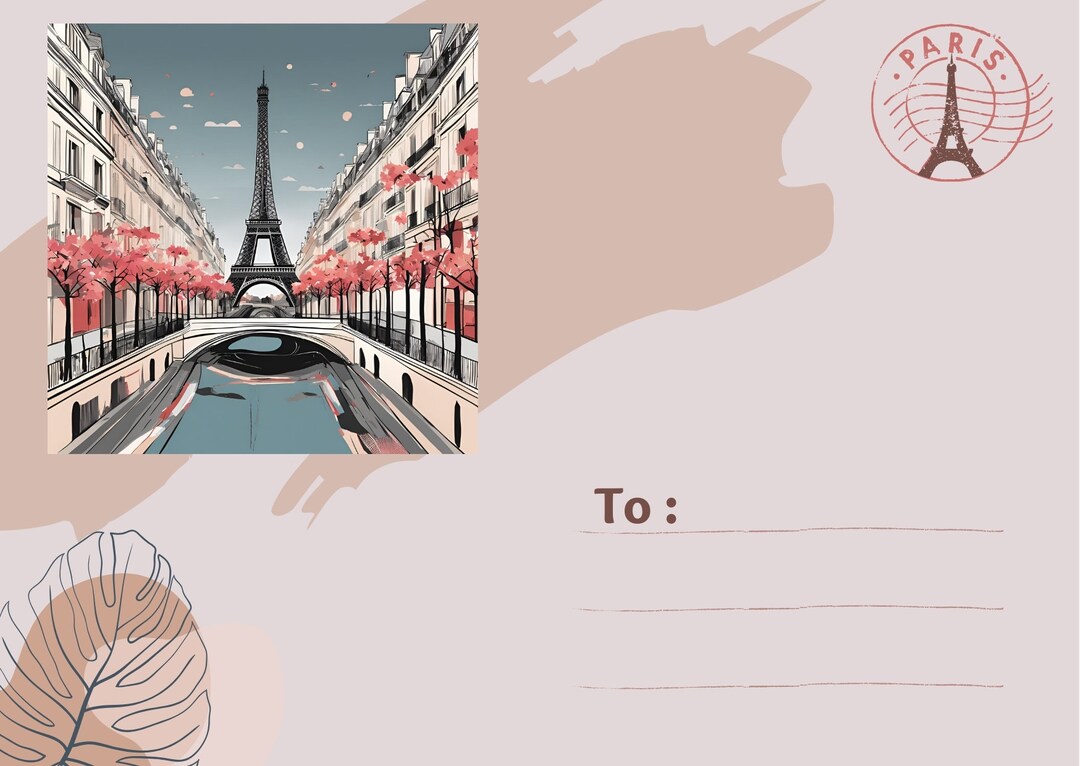 5 VIRTUALS POSTCARDS Canva Template - Etsy