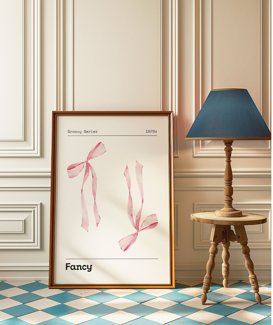 Fancy Poster, 70s Poster, Pink Wall Art, Trendy Wall Art, Hippie Print ...