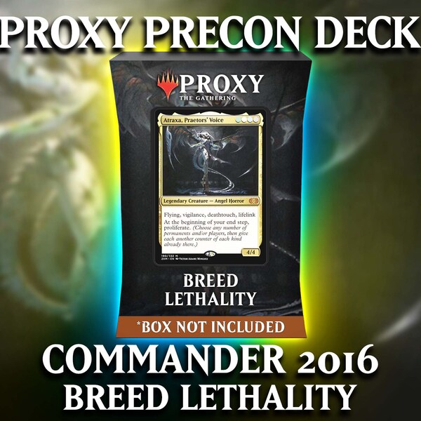 Commander Decks Proxy - Etsy