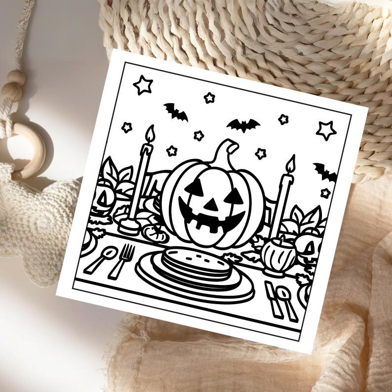 Halloween Kids Coloring Pages / Cute Coloring / Halloween Activity ...