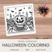 Halloween Kids Coloring Pages / Cute Coloring / Halloween Activity ...