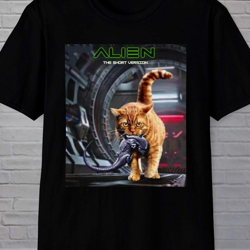 Cat Movie Parody Tshirt - Etsy UK