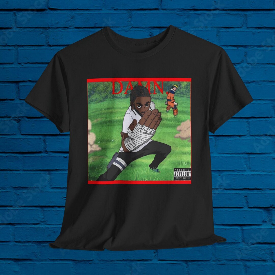 Kendrick Lamar, NARUT0, Anime Fans, DAMN Kendrick Lamar Shirt, Kendrick ...