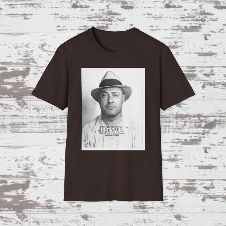 Machine Gun Kelly, (OG). Gangster, Iconic Mugshot | Prohibition Era ...