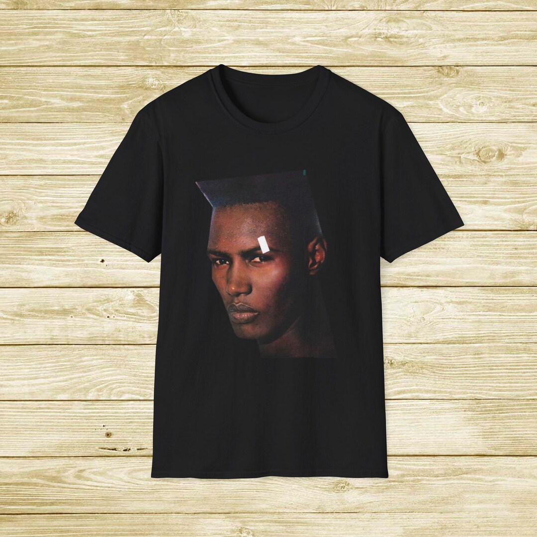 GRACE JONES Shirt, Living My Life | 80s, Pop, Music, Jamaican, Singer ...