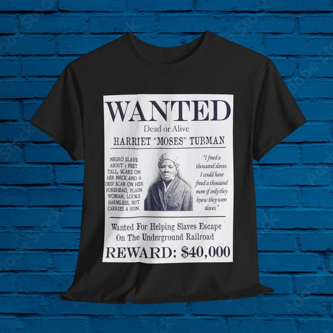 Harriet Tubman, DOPE Wanted Poster! We Out, Juneteenth, Black History ...