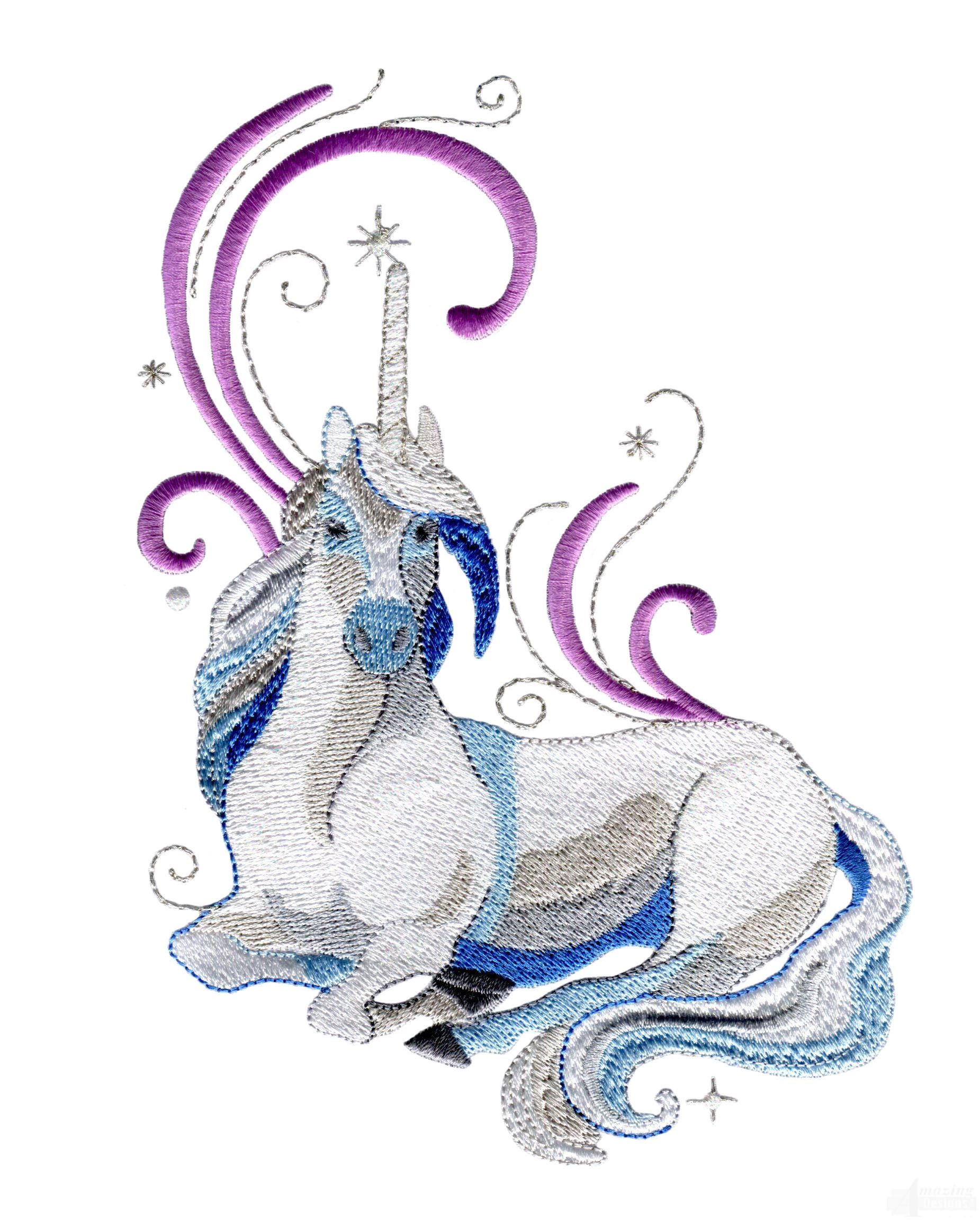 Unicorn Fantasy Embroidery Designs Instant Download for 4x4 and 5x7 ...