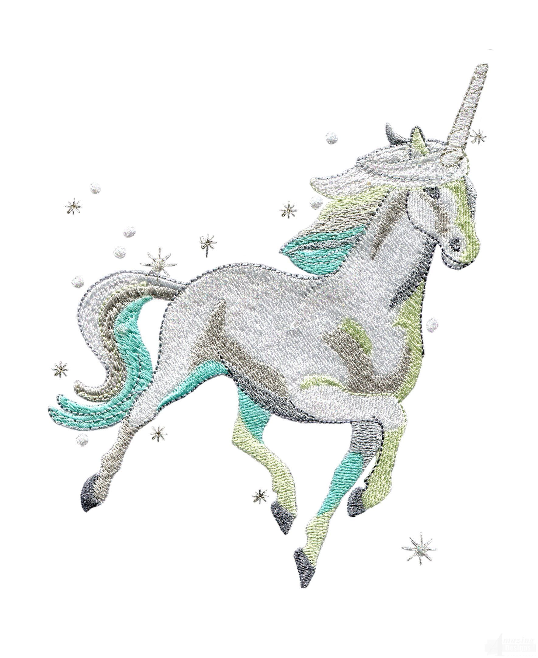 Unicorn Fantasy Embroidery Designs - Instant Download for 4x4 and 5x7 ...
