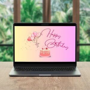 Birthday Desktop Wallpaper Wallpaper Dekstop Fresh Wallpaper - Etsy