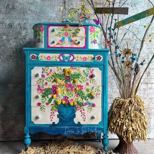 Bohemian Dresser - Etsy