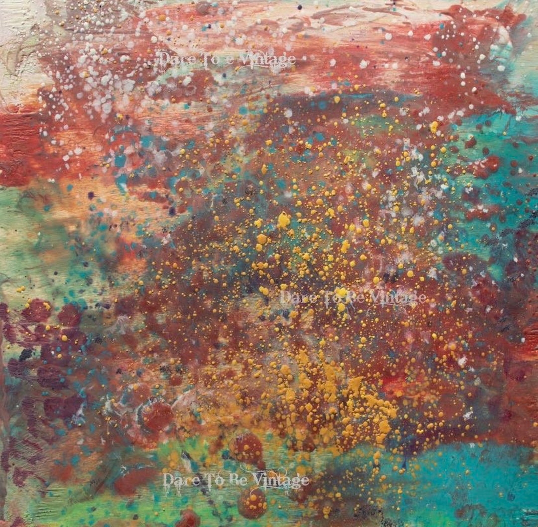 Abstract Decoupage Tissue Paper ~ Art Journals, Mixed Media ~ Upcycle ...