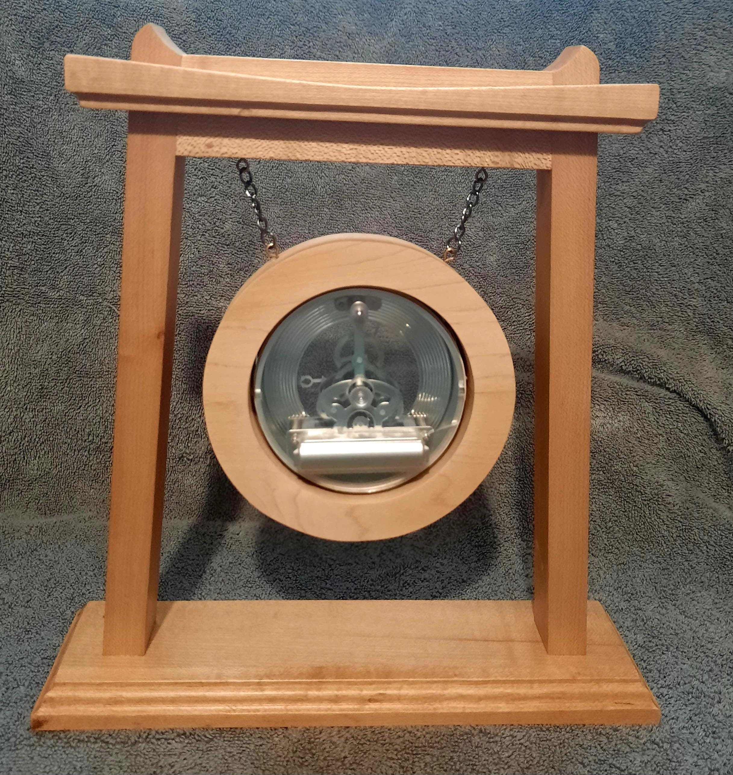 Standing Clock With See Through Gears - Etsy