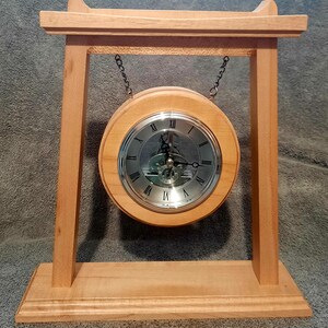 Standing Clock With See Through Gears - Etsy