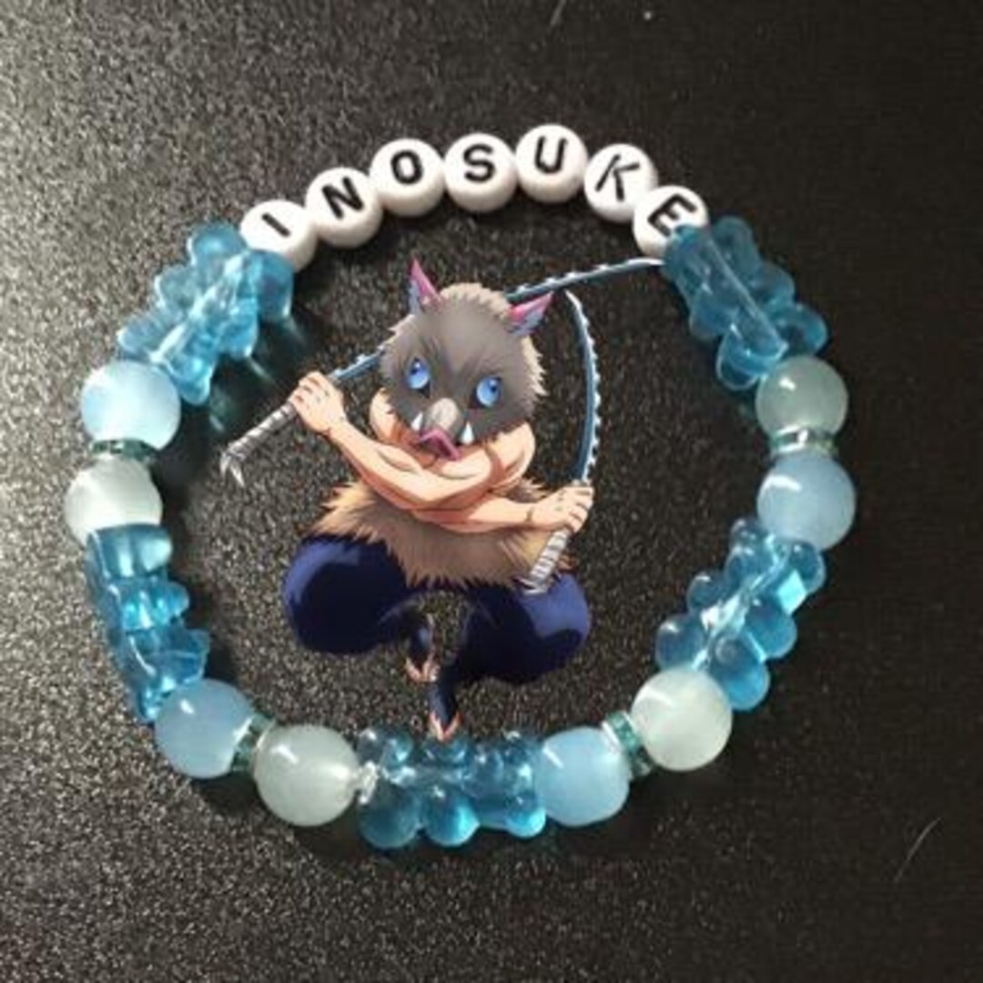 Inosuke Hashibira Bracelet - Etsy