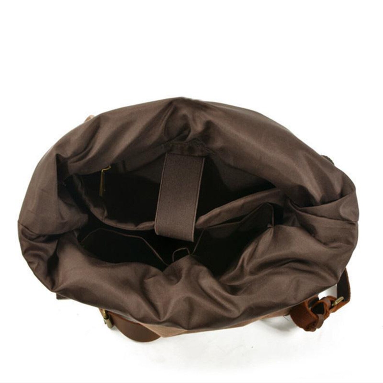 Retro Backpack, Large Capacity Canvas Travel Bag, Waxed Canvas Backpack ...