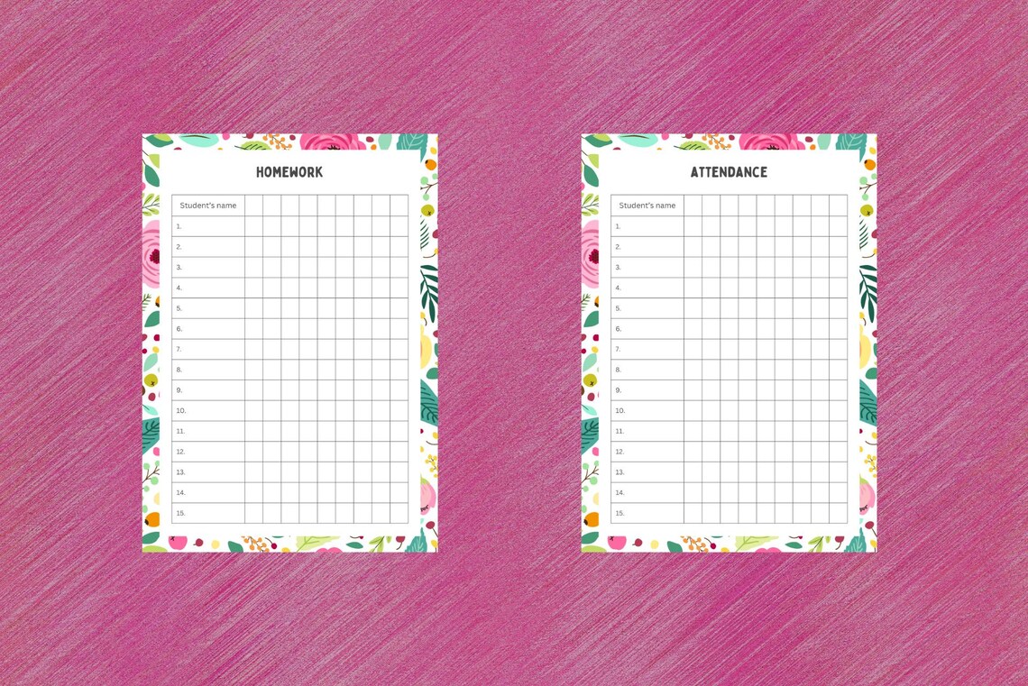 Teacher Planner Printable Stay Organized With Lesson Plans, Academic ...