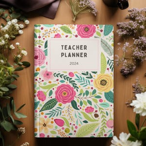 Teacher Planner Printable Stay Organized With Lesson Plans, Academic ...