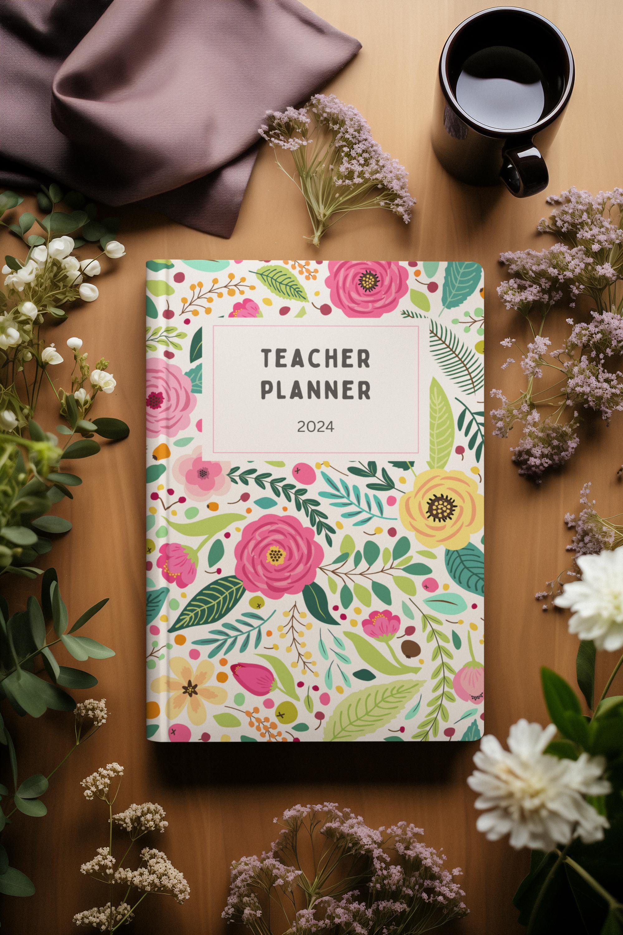 Teacher Planner Printable Stay Organized With Lesson Plans, Academic ...