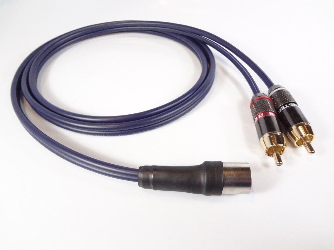 Clairmont Cable QUAD 4-pin DIN Dual RCA Cable - Etsy