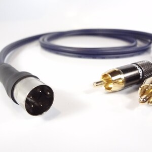 Clairmont Cable QUAD 4-pin DIN Dual RCA Cable - Etsy