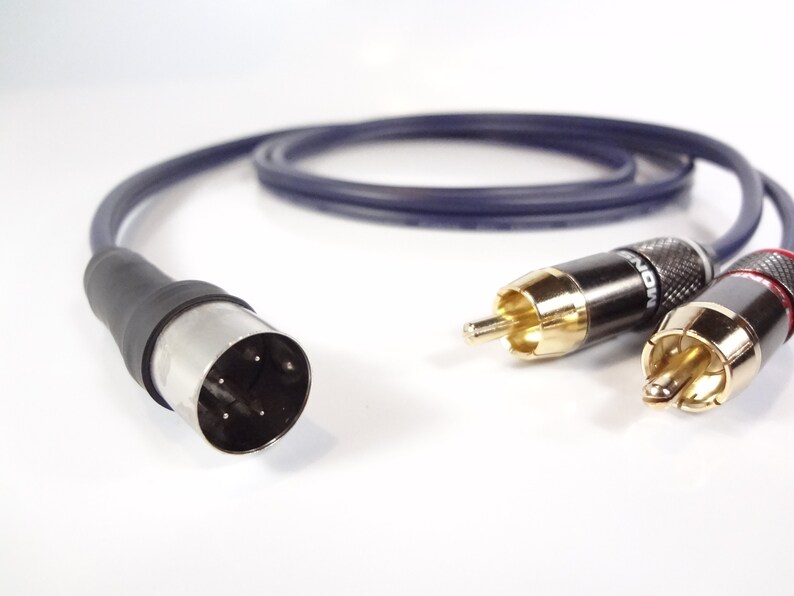 Clairmont Cable QUAD 4-pin DIN Dual RCA Cable - Etsy