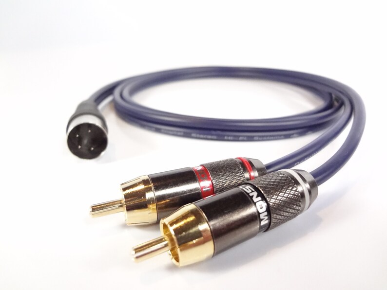 Clairmont Cable QUAD 4-pin DIN Dual RCA Cable - Etsy
