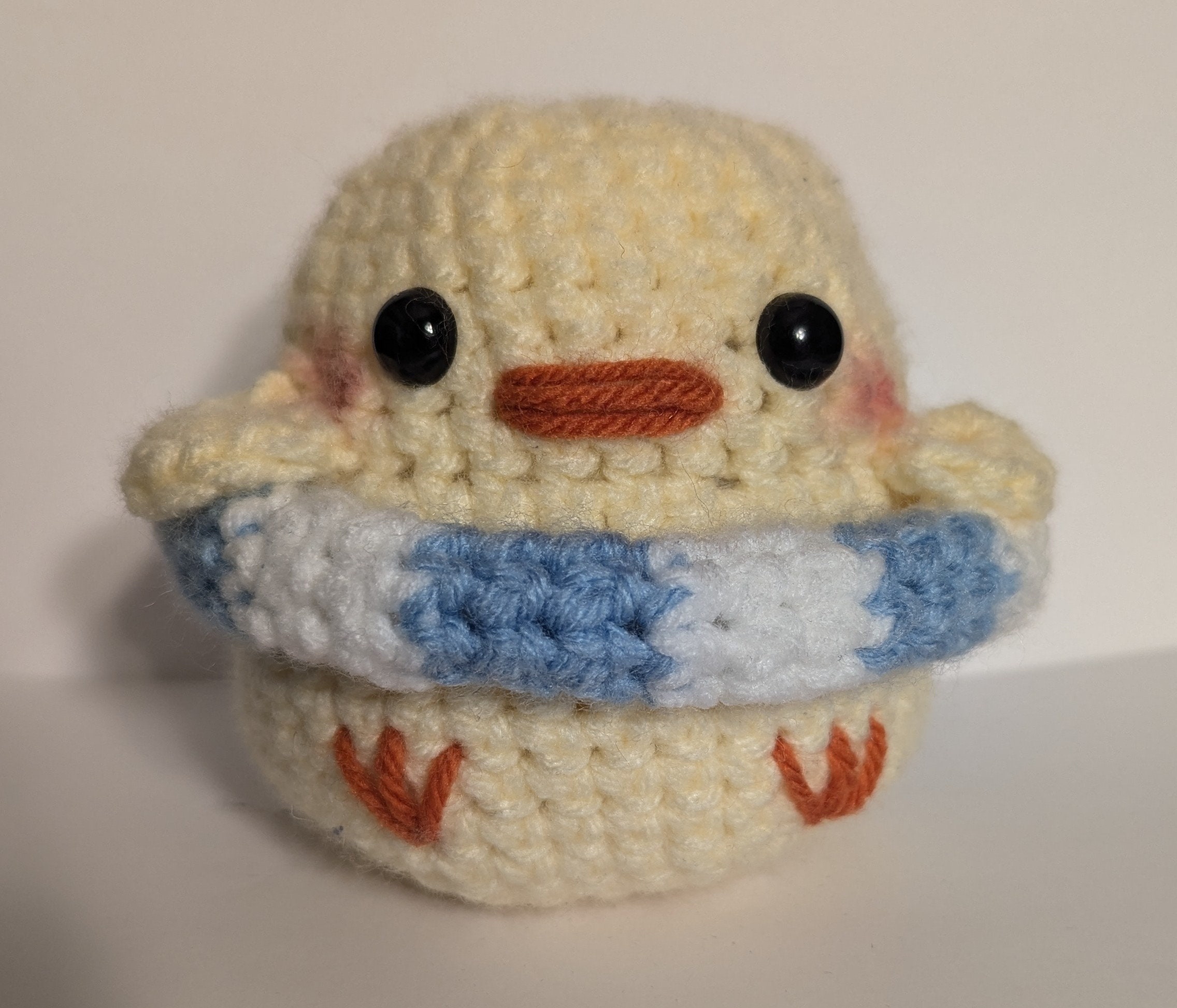 Crochet Summer Duck With Life Preserver (physical Product) - Etsy