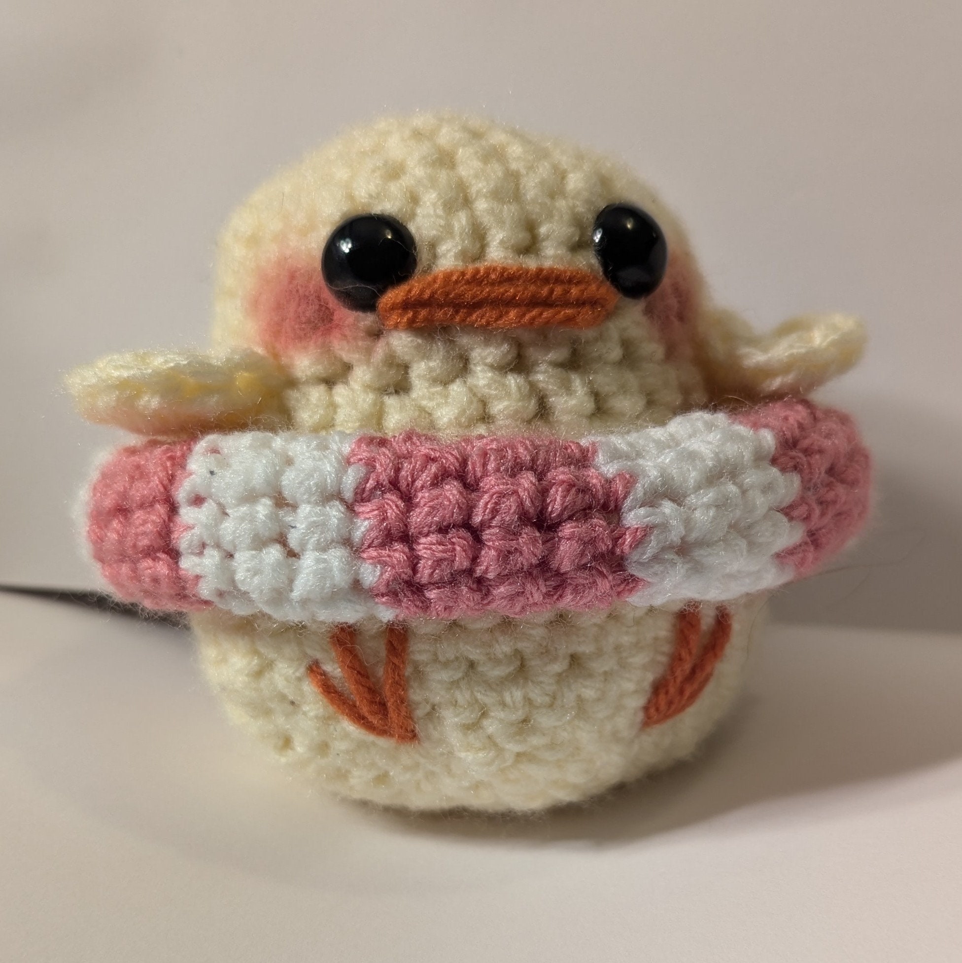 Crochet Summer Duck With Life Preserver (physical Product) - Etsy