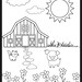 Coloring Down on the Farm - Etsy
