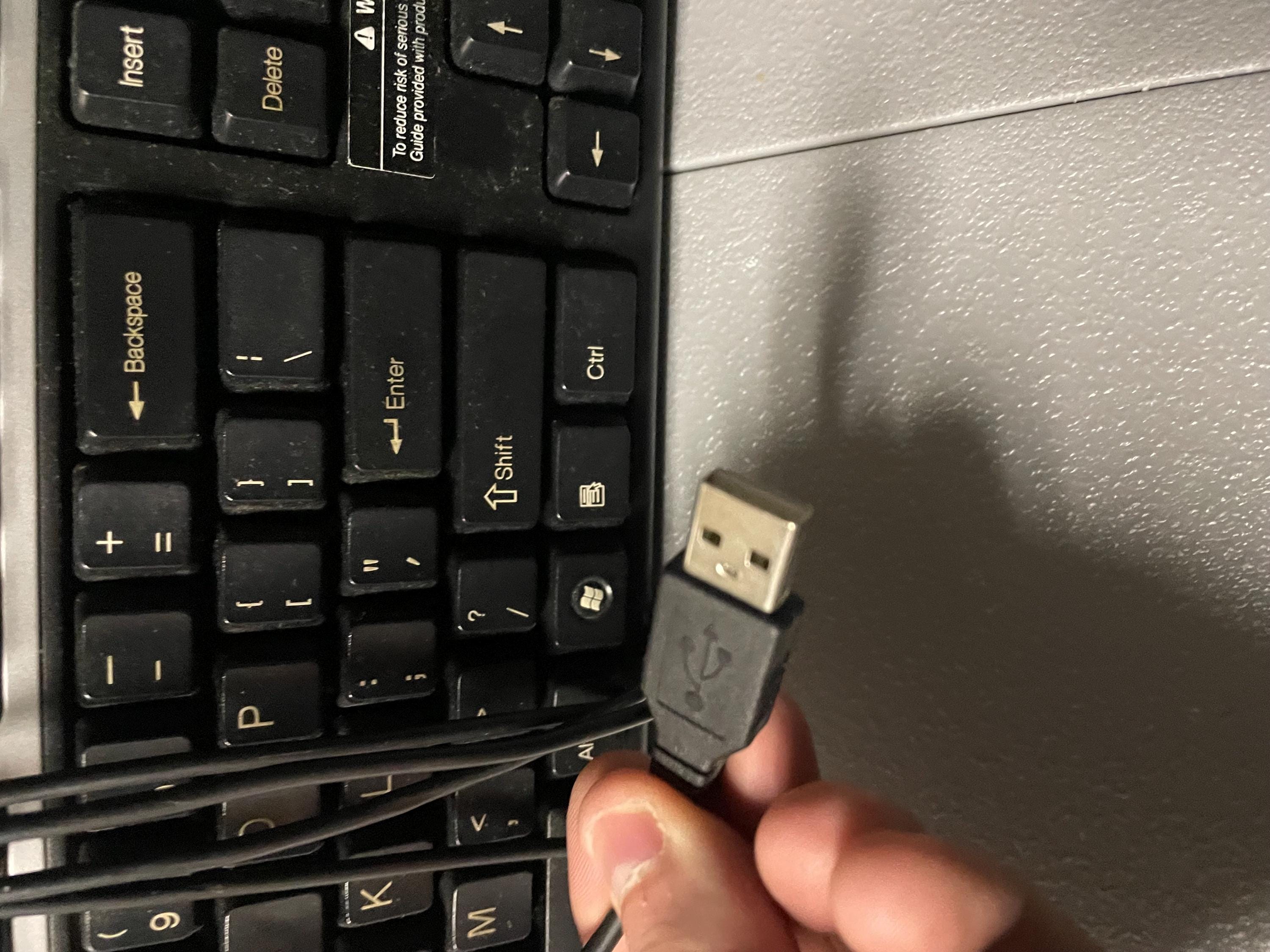 HP Keyboard USB Wired - Fast Shipping! - Etsy