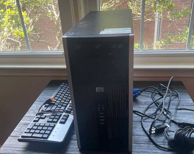 HP Desktop Computer - Windows 10 - Comes With All Seen in Pic - Etsy