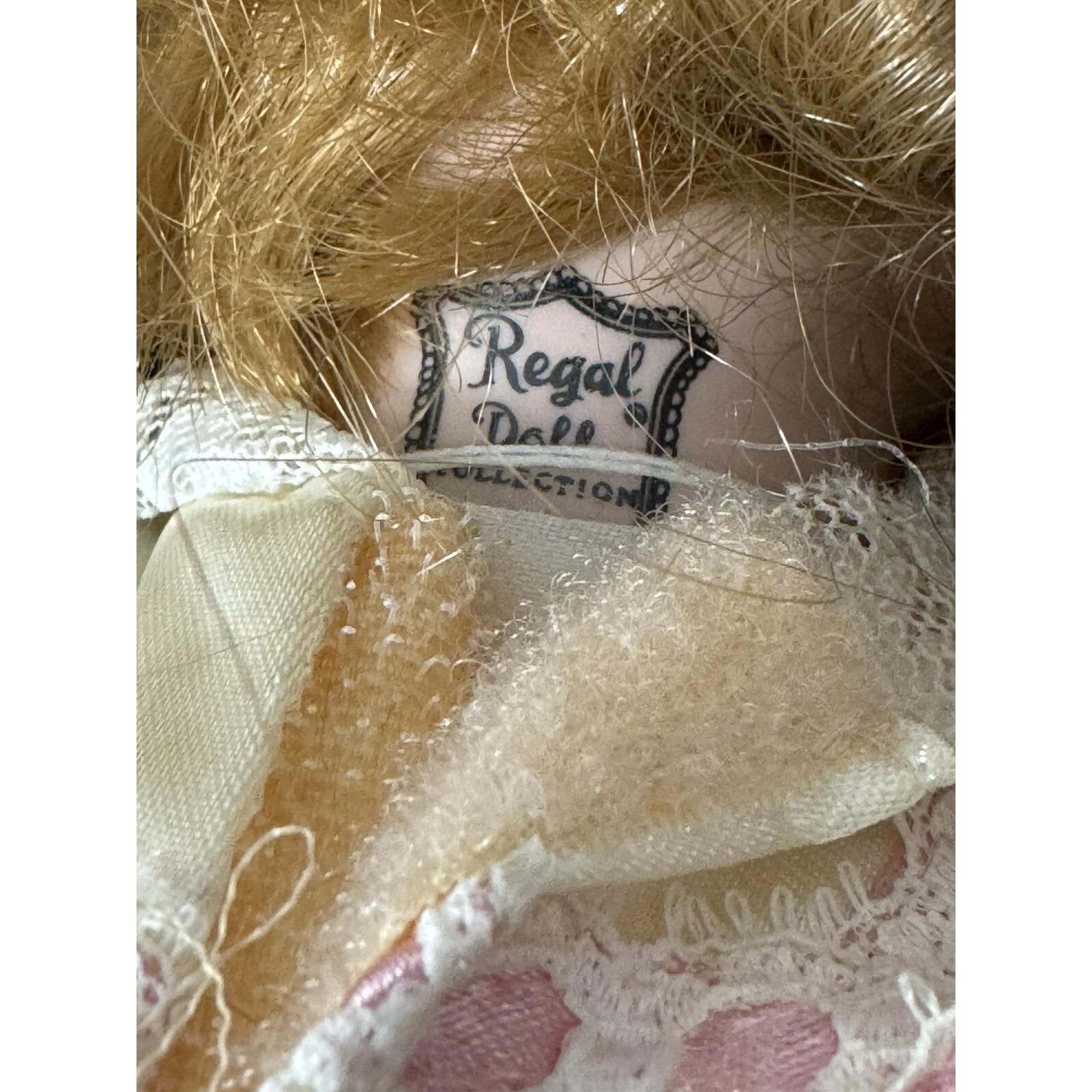 Regal Doll Collection Porcelain 16" Doll in Victorian Lace Dress No ...