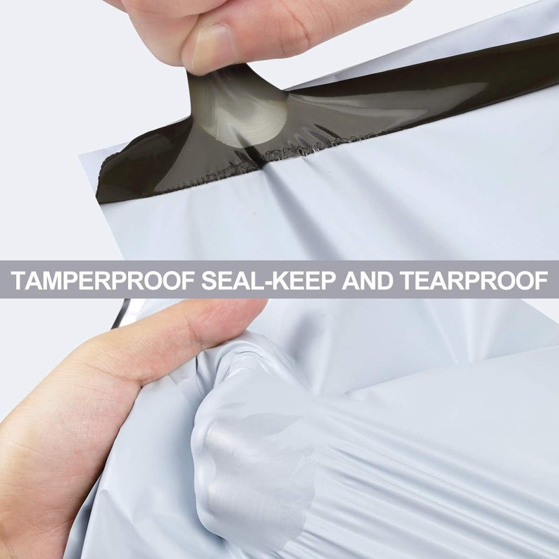 Poly Mailers Post Parcel Package 100 Pcs 8"x11" Bags Self Sealing ...