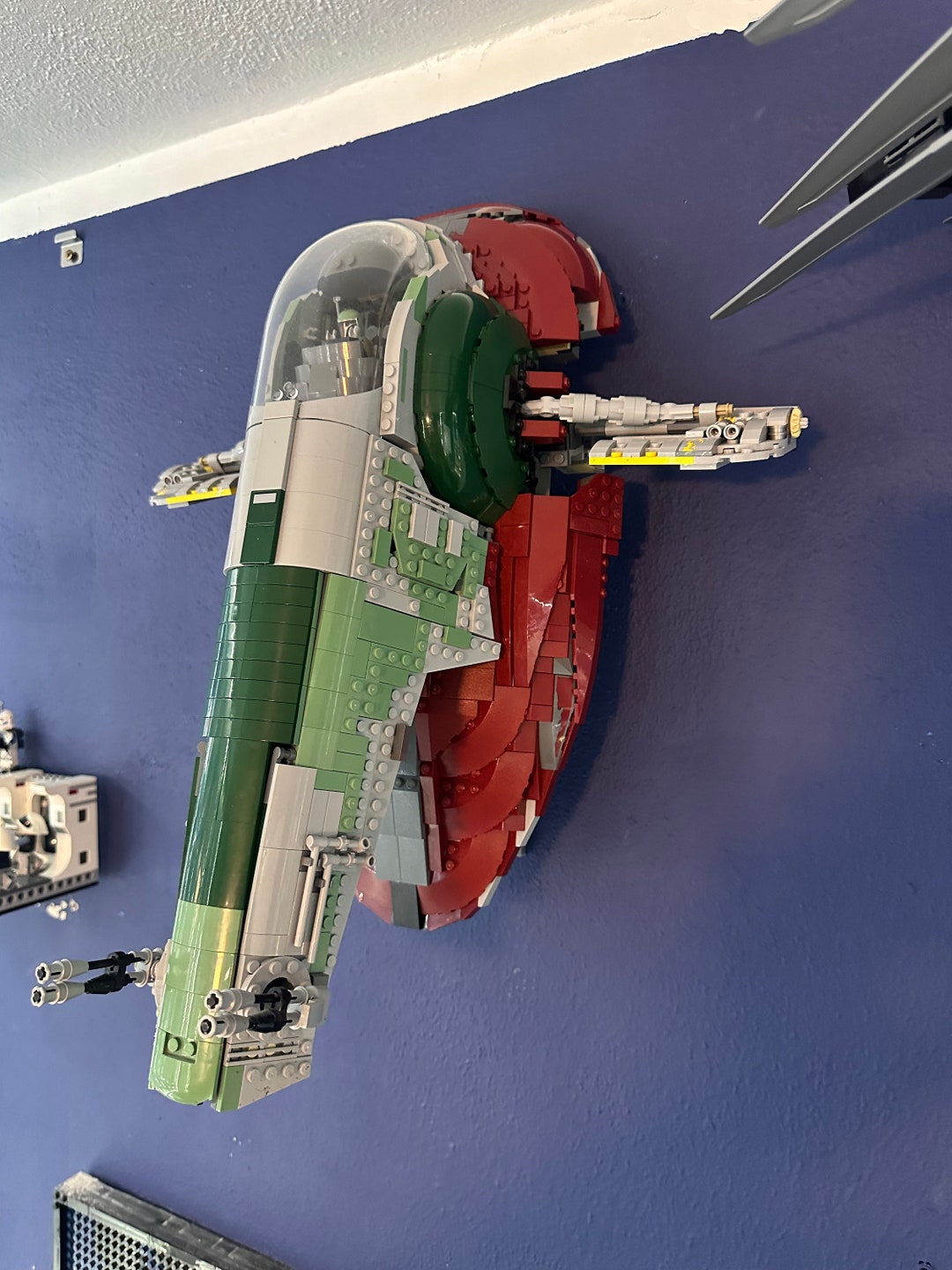 Wall Mount Display for Lego Star Wars UCS Slave 1 - Etsy
