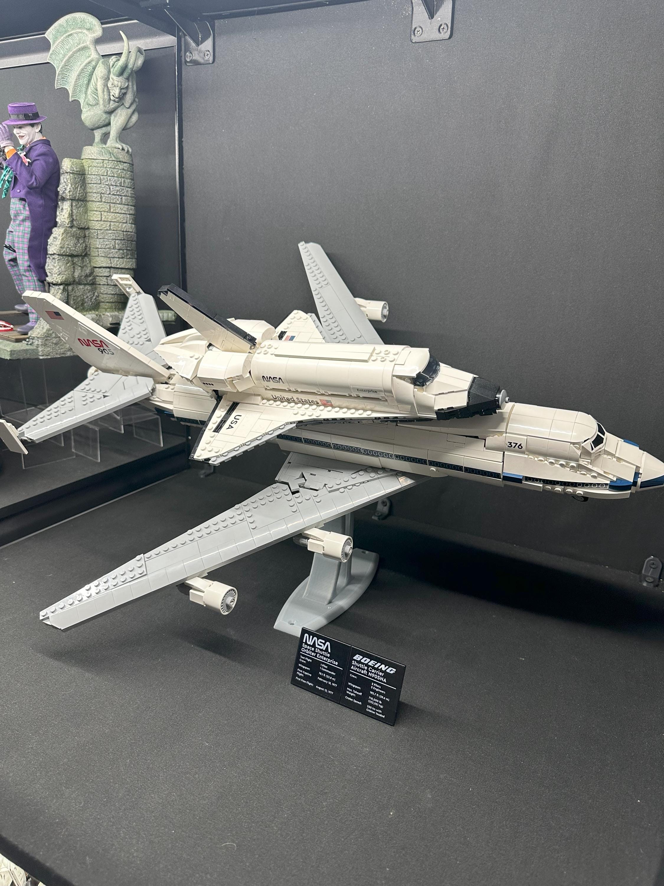 Wall Mount Display for LEGO Icons Shuttle Carrier Aircraft - Etsy