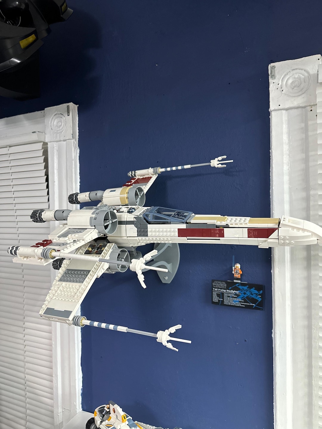 Wall Mount Display for Lego Star Wars UCS X-wing - Etsy