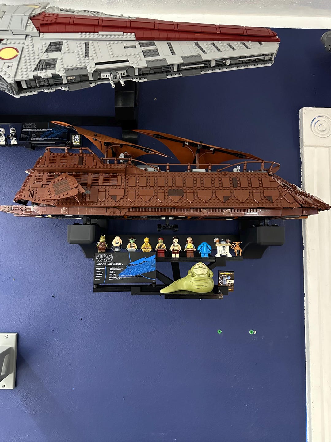 Lego Star Wars UCS Jabba’s Sail Barge Wall Mount - Etsy