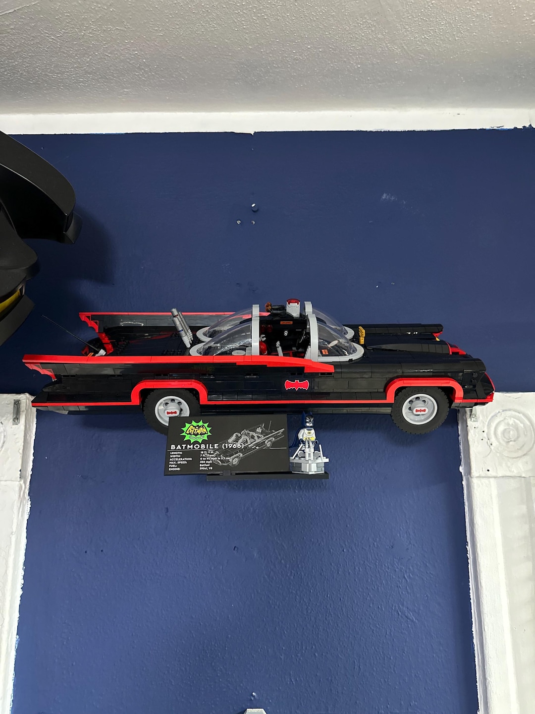 Wall Mount Display for Lego Batman 1966 Batmobile - Etsy