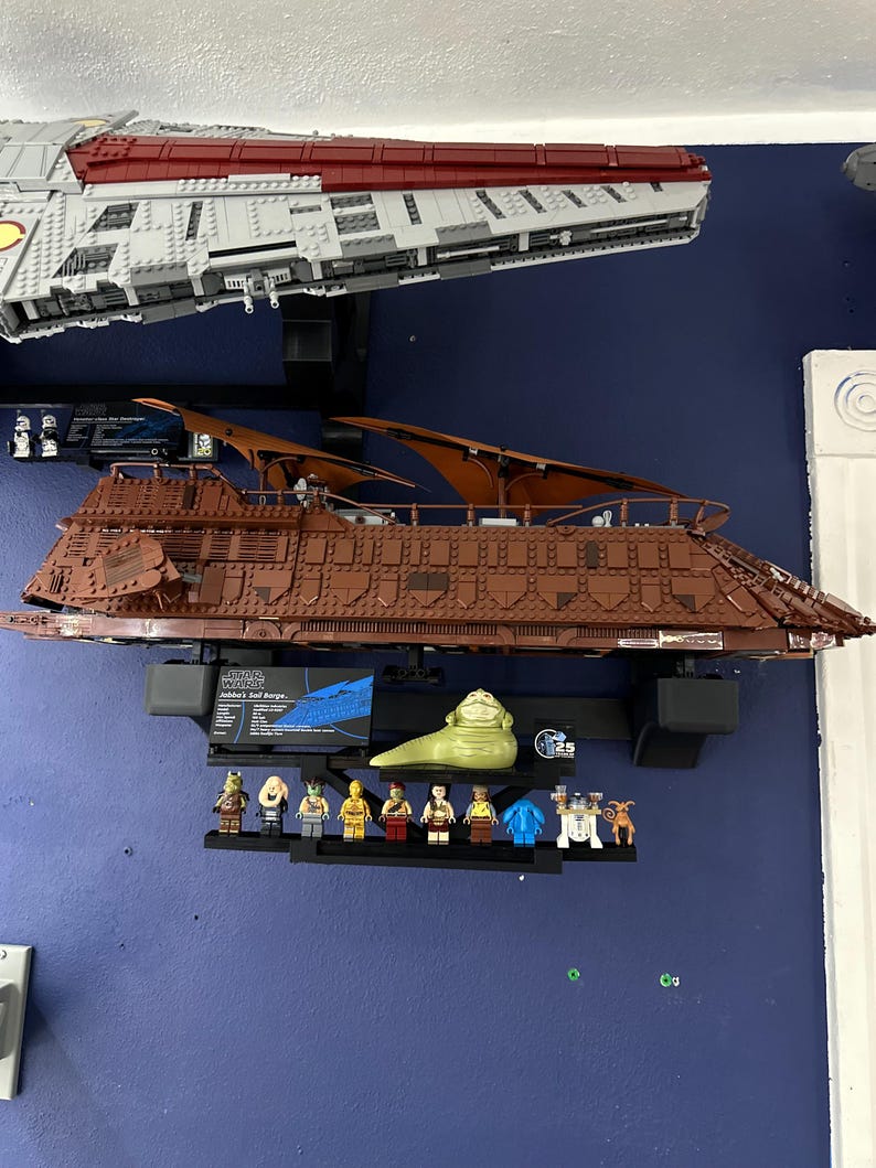 Lego Star Wars UCS Jabba’s Sail Barge Wall Mount - Etsy