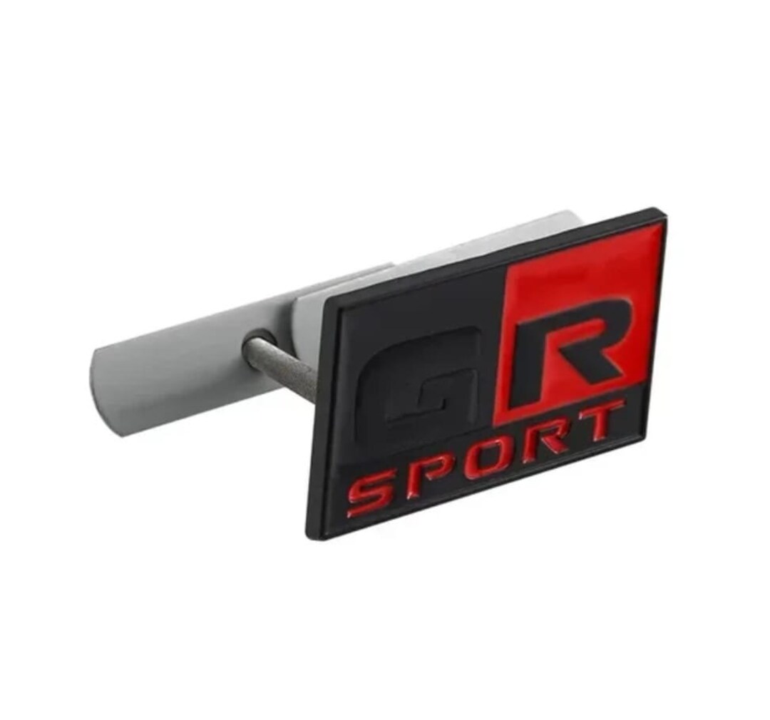 New for Toyota GR Sport Front Grill Badge Emblem Toyota Yaris Supra ...