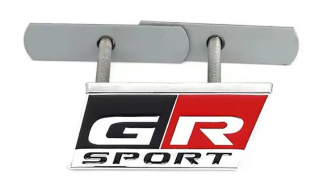 New for Toyota GR Sport Front Grill Badge Emblem Toyota Yaris Supra ...