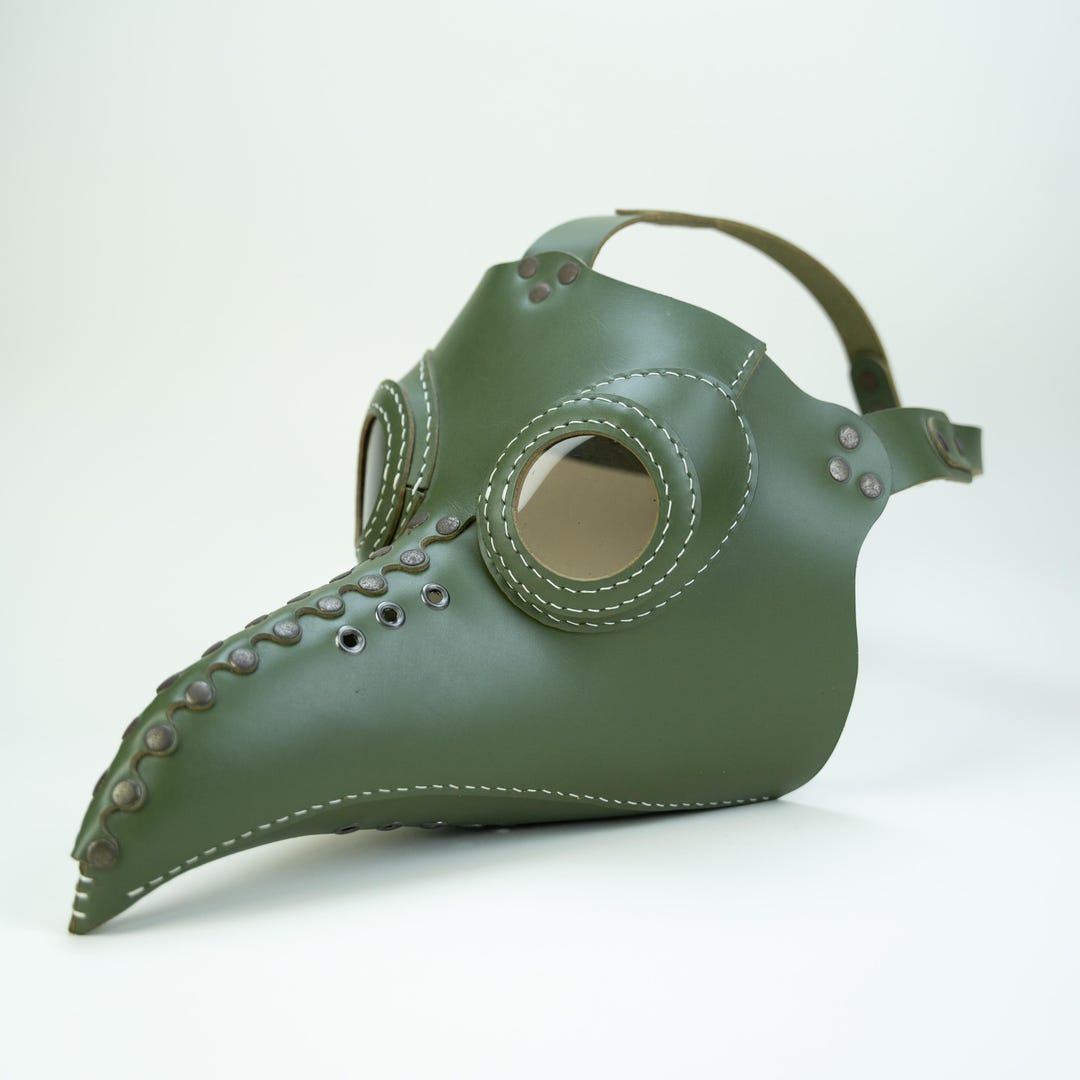 Steampunk Plague Doctor Mask - Handmade Leather Mask - Etsy