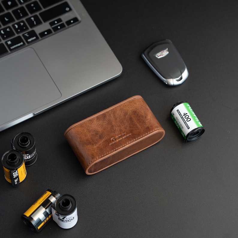 Leather Analogue Film Holder Case - Premium Leather Storage for Film ...