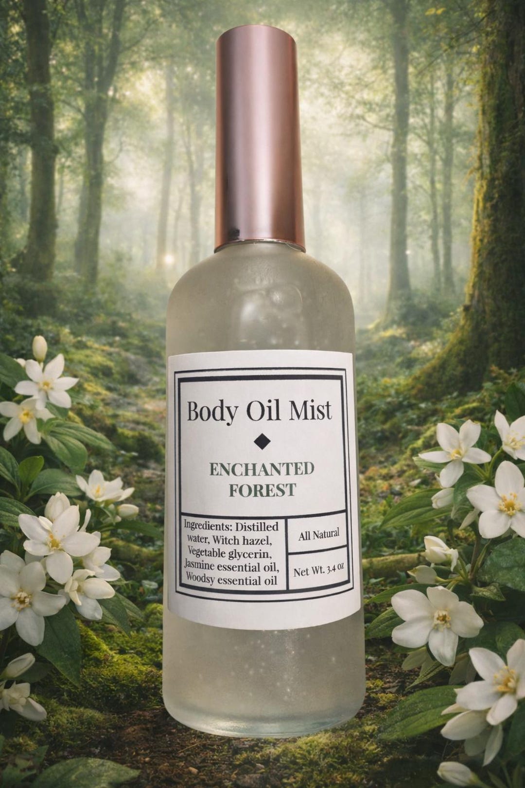 Enchanted Forest Essential Oil Body Mist - Etsy