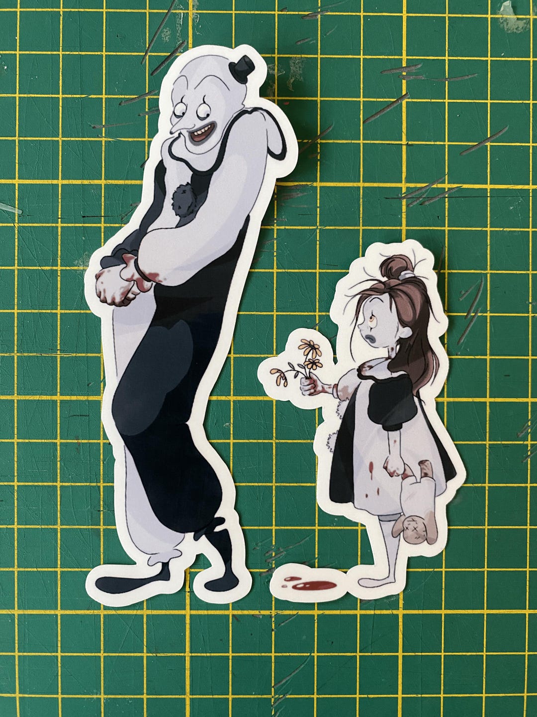 Terrifier Sticker Set - Etsy